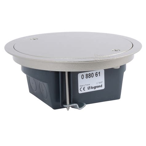 Round Waterproof Floor Box With Removable Lid For Wiring Devices 4
