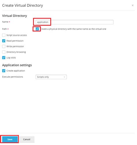 how to create virtual directory in plesk ipserverone