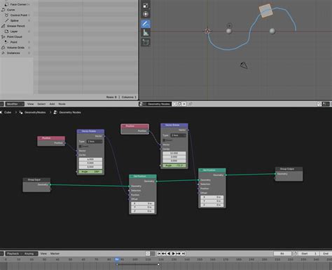 Combine rotations around different centers (pivots) in geometry nodes - Blender Stack Exchange