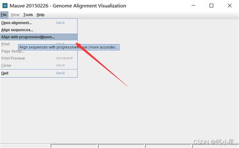 基因组共线性分析~mauve（图文教程） mauve软件 csdn博客