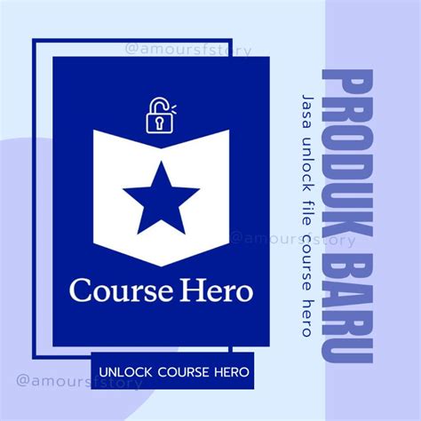 Jual READY JASA UNLOCK COURSE HERO FILE PDF Shopee Indonesia