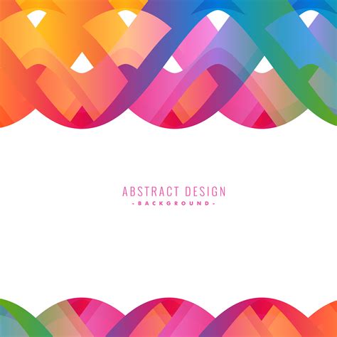 Vector Colorful Background Artwork Abstract Vector
