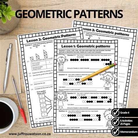 Grade 4 Geometric Pattern Atp Caps Teacha