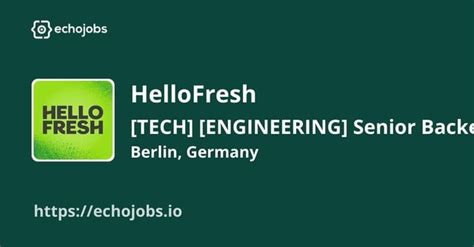 Hiring Tech Engineering Senior Backend Engineer Engagement