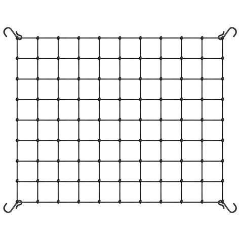 VIVOSUN Pack X FT Elastic Trellis Netting With Hooks For Grow Tents