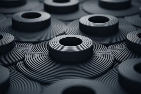 Clean Concentric Circles With Muted Shading Minimalist Wallpaper Background Art Design Premium