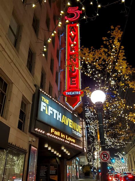 5th Avenue Theatre Logo Seattles 5th Avenue Theatre Back Open