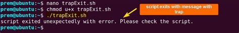 4 Methods To Exit Bash Scripts On Error With Message Linuxsimply