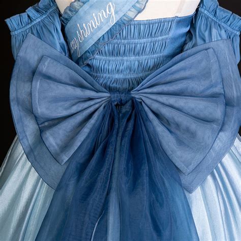 Blue Bow Dress Se23476
