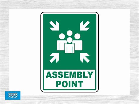 Assembly Point Signs At Cost