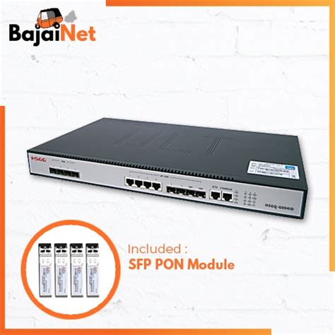 Jual OLT HSGQ GPON G04ID 4 Fixed GPON Port 2 10GE SFP AC DC FREE SFP Shopee Indonesia