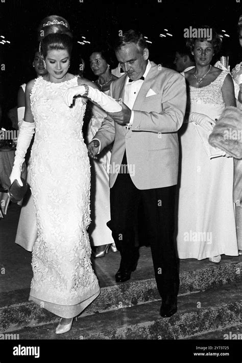 Prince Rainier Of Monaco With Princess Grace Appearing Without His
