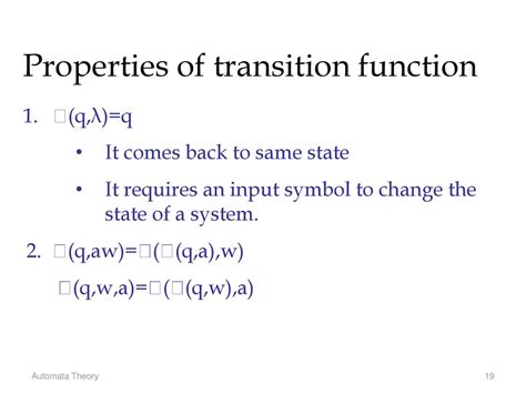 theory of computation lecture one automata theory automata theory