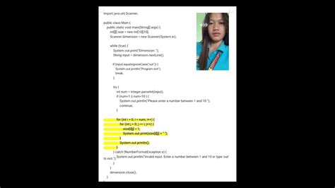 2d Array Java Code Ccc102 Youtube
