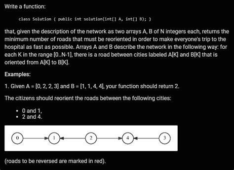 Write A Function Class Solution Public Int Solutionint A Int B