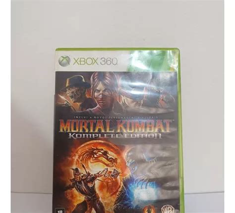 Mortal Kombat 9 Komplete Edition Completo Original | MercadoLivre