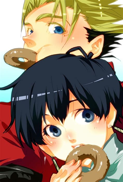 Vash The Stampede And Meryl Stryfe Trigun Drawn By Renjiro Danbooru