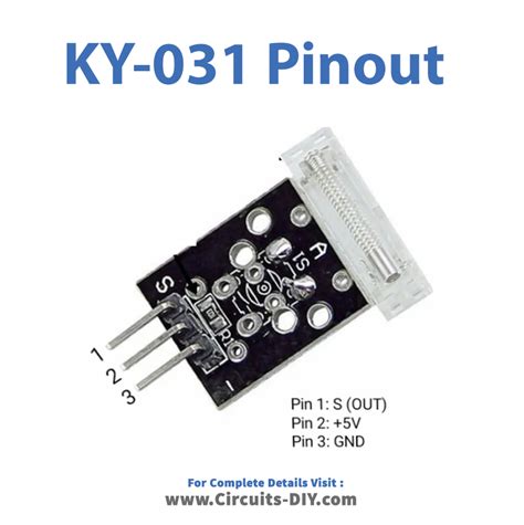 Ky 031 Knocktap Sensor Module