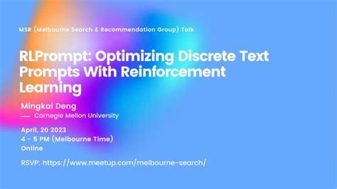 vincent li on linkedin rlprompt optimizing discrete text prompts with