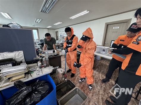 김해서부소방서 리튬이온배터리 화재 원인 규명 재현실험fpn Daily