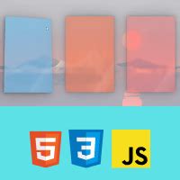 3D Interactive Card Hover Using HTML CSS And JavaScript