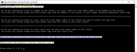 avamar avamar log collector for windows client dell aruba