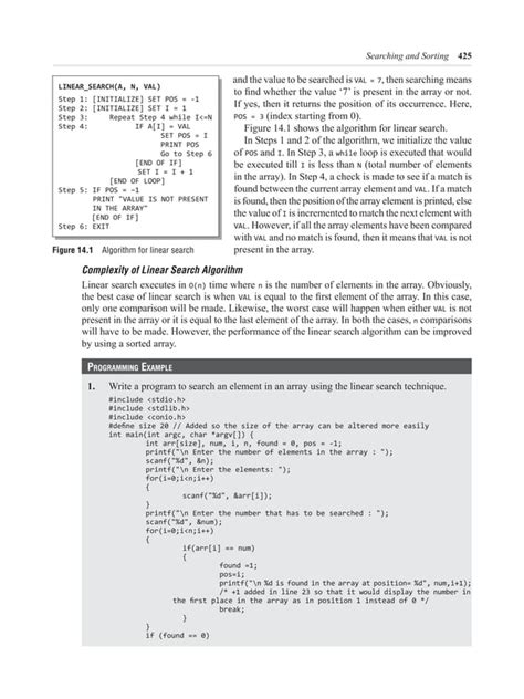 Chapter 14 Searching And Sorting Pdf