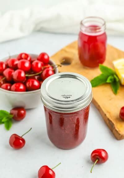 Cherry Syrup Recipe Optional Canning Instructions Sustainable Cooks