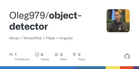 Github Oleg Object Detector Keras Tensorflow Flask Angular