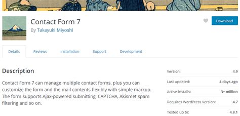 How To Downgrade Contact Form To Fix Ajax Problem EWallz Solutions