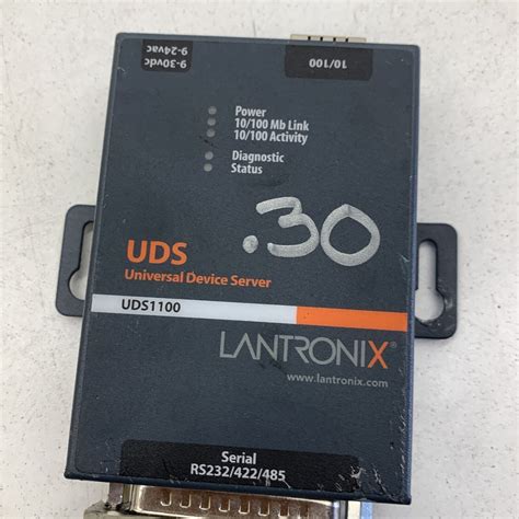 Lantronix Uds1100 Universal Device Server Serial To Ethernet Adapter Ebay