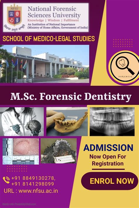 Nfsu Admissions National Forensic Sciences University