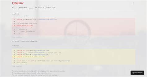 React P Redux Challenge 1 Codesandbox