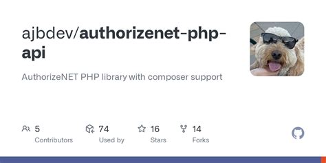 GitHub Ajbdev Authorizenet Php Api AuthorizeNET PHP Library With Composer Support