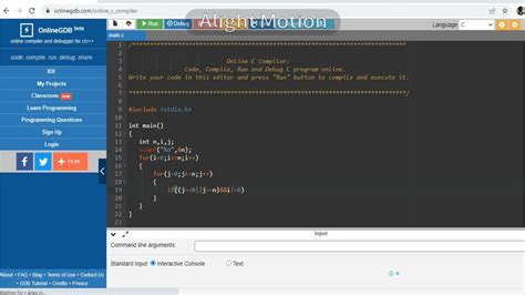 Pattern Printing Program Using C Language To Print Alphabet A Using Symbol Youtube