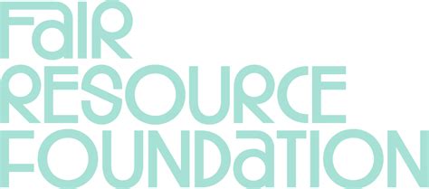 Fair Resource Foundation Huisstijl Fair Resource Foundation