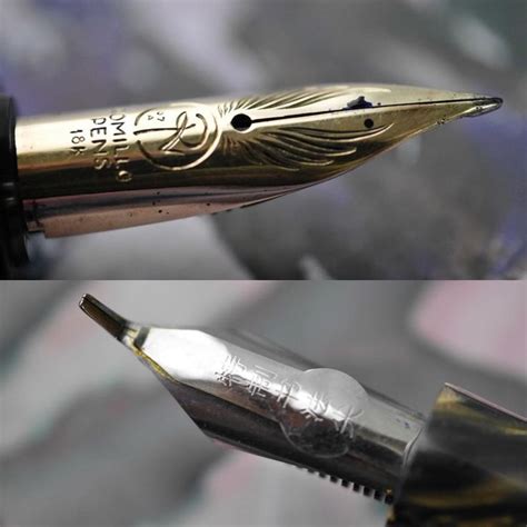 A Tale Of Two Nibs Nibporn Fountain Pen Nib Pen