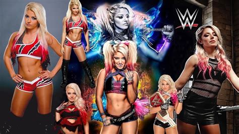 Wallpaper Alexa Bliss Wwe Wrestling Divas Woman Backgrounds