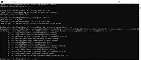 Unable To Run Minecraft Server 1 19 3 Jar [java] R Minecrafthelp