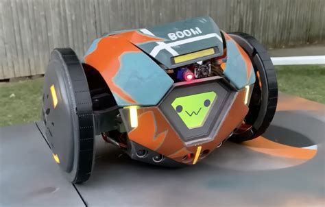 This Valorant Fan Made His Own Functional Boom Bot Replica Arduino Blog