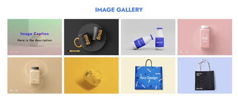 How To Add Links Captions Description To Gallery Images