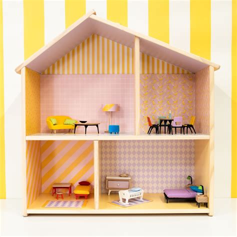 Peel And Stick Wallpaper Dollhouse At Helen Mckenzie Blog