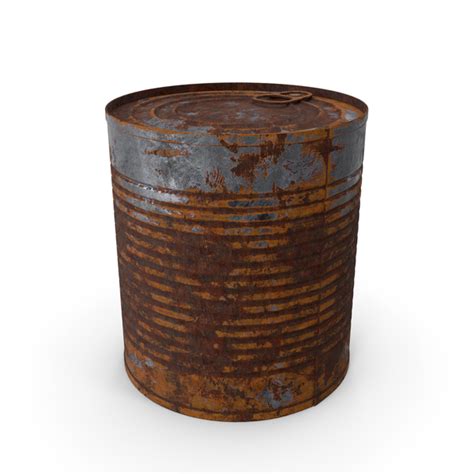 Tin Can Rust Close PNG Images PSDs For Download PixelSquid S
