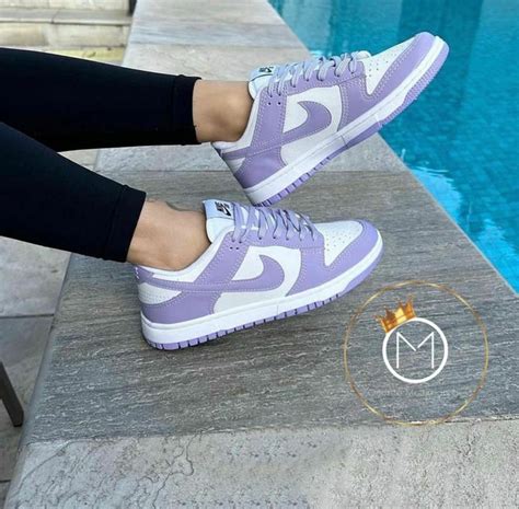 Dunk Low Lilás And Branco Oriente Multimarcas
