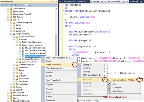 Sql Reverse String Words