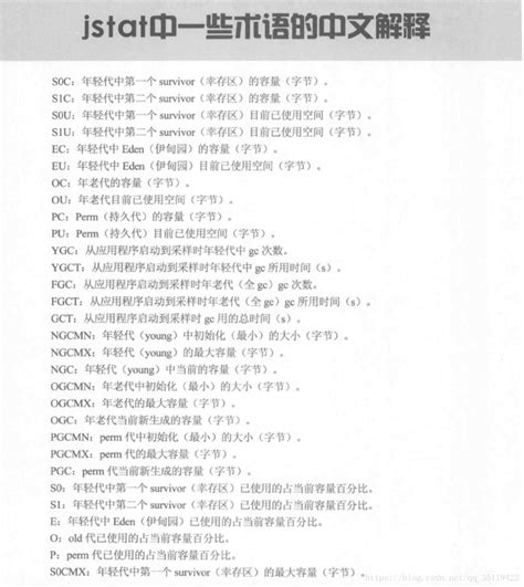 jstat使用详解（jvm问题排查） 用jstat排查 csdn博客