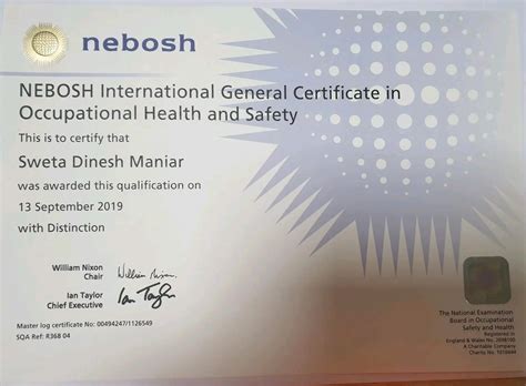 Nebosh Original Certificate Legit Docs 48hrs