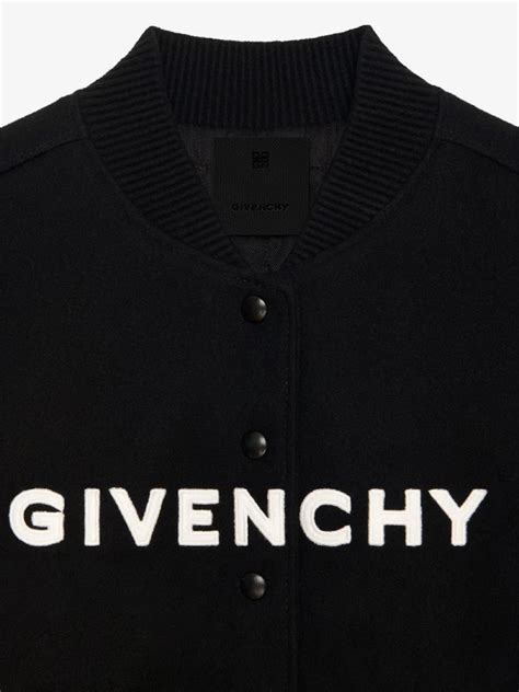 Givenchy Cropped Varsity Jacket