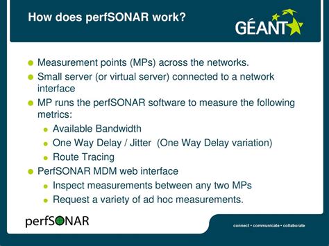 Network Monitoring And Troubleshooting With Perfsonar Mdm Ppt Download