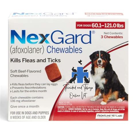 Nexgard 60 1 121 Lb